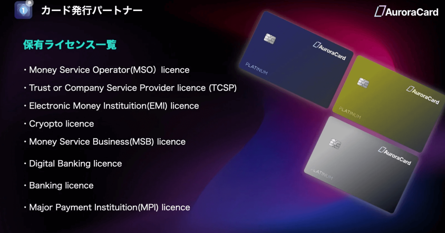 オーロラカード(Aurora card)とは？｜概要・メリットデメリットは？