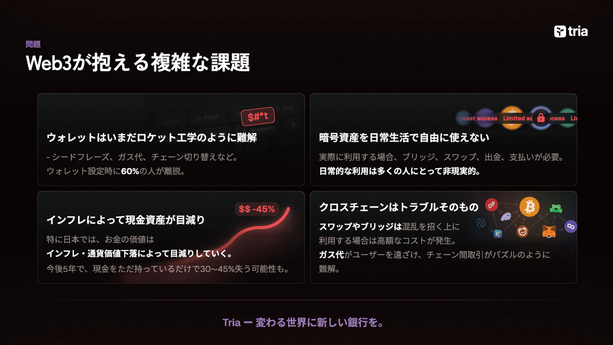 Tria（トリア）とは？Web3ネオバンクの概要とメリット｜ステーキング・カード発行に対応